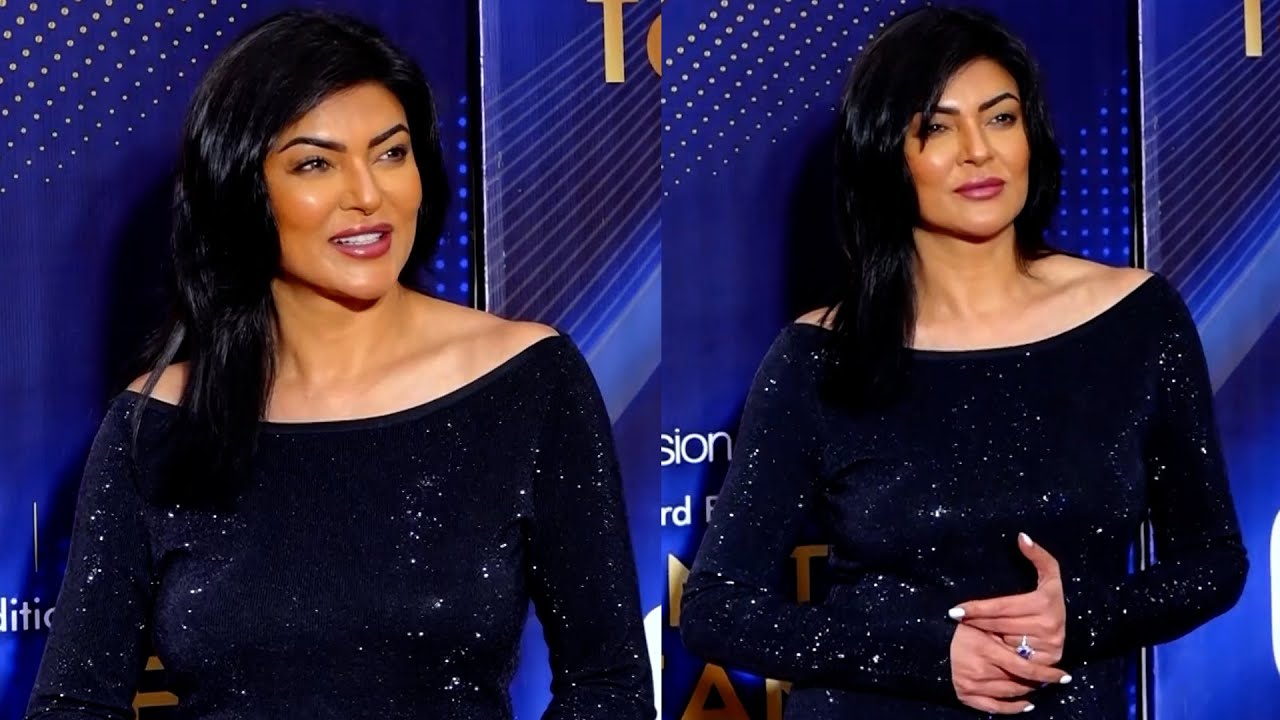 Sushmita Sen's Face Transformation at the Indian Telly Streaming Awards ...