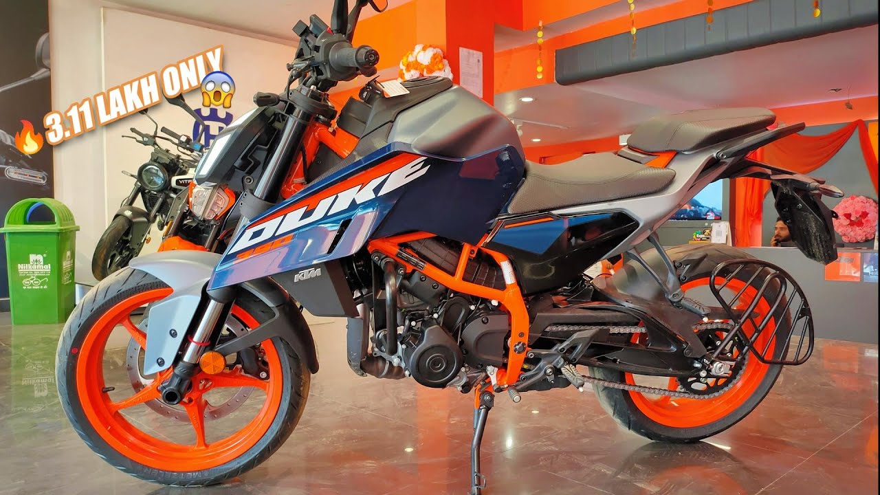 2024 KTM DUKE 390 ATLANTIC BLUE DETAILED REVIEW 🔥| FEATURES , ON-ROAD ...