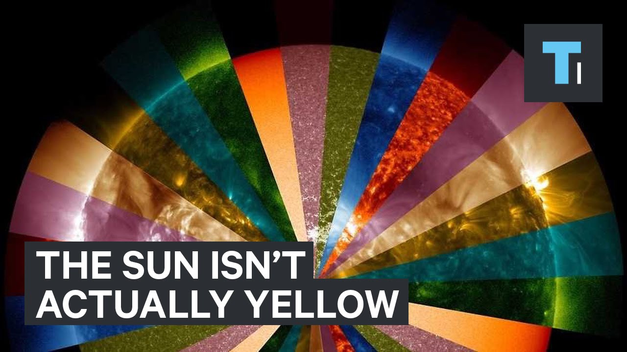 The sun isn’t actually yellow - YouTube