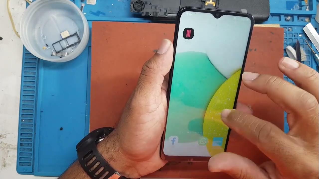 como trocar a tela completa do SAMSUNG A03 CORE ! - YouTube