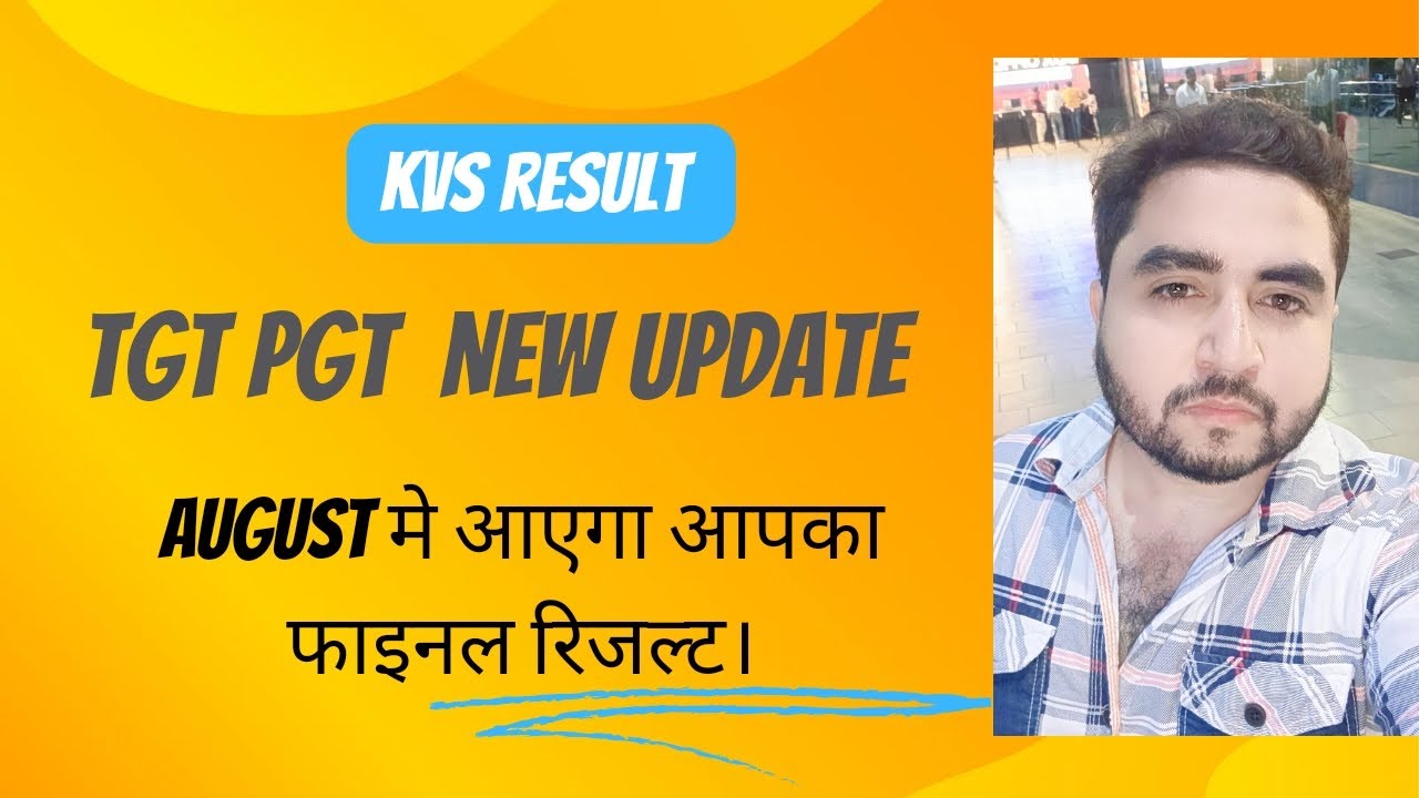 KVS Tgt Pgt Result 2023 || Final Result || New Update For Tgt Pgt || UP ...