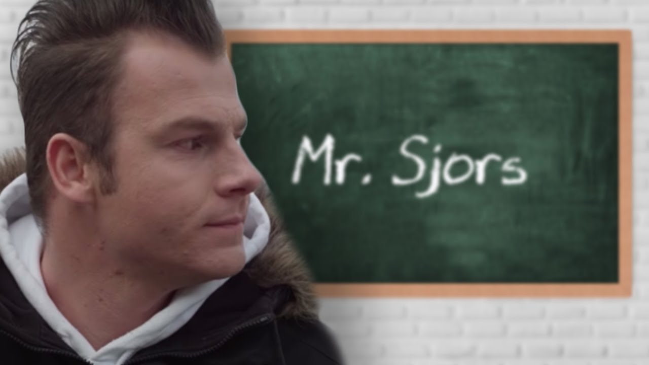 RAPPER SJORS ALS DOCENT - YouTube