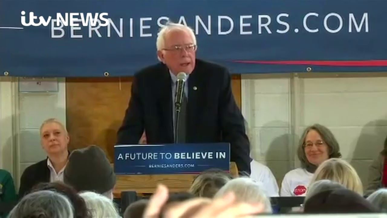 Bernie Sanders: US on the verge of 'great political upset' - YouTube