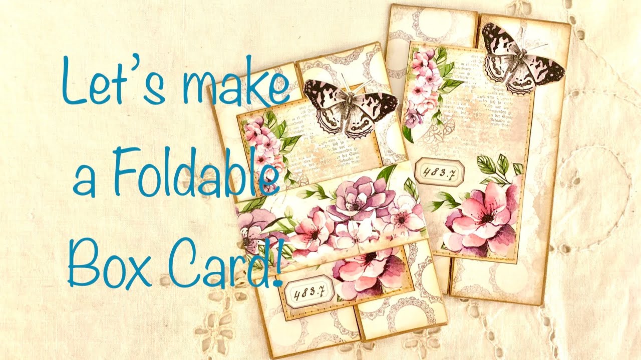 Let's Make a Secret Foldable Box! - YouTube