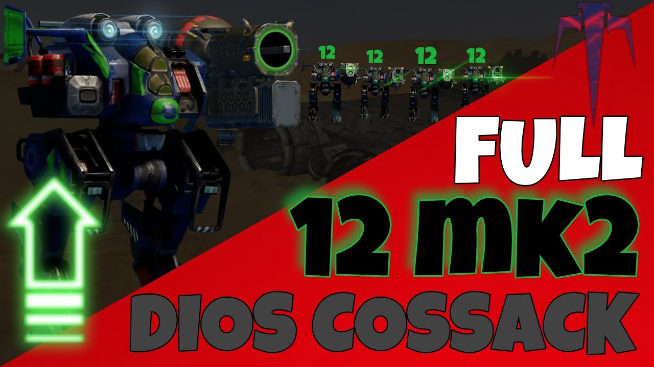 DIOS COSSACK‼️ AL 12 MK2 ️ *full hangar* | War Robots - Cossack 12 Mk2 ...