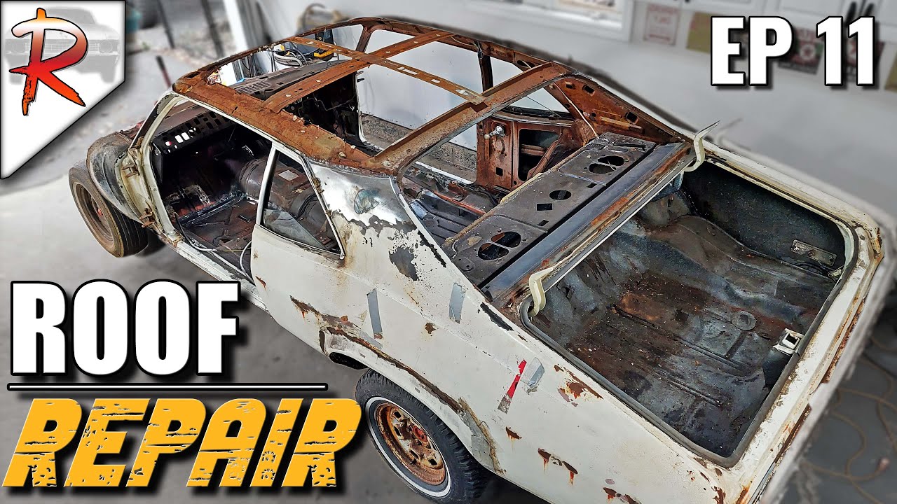 DIY Restoring and Replacing Roof Skin in a Classic Car | EP 11 ...