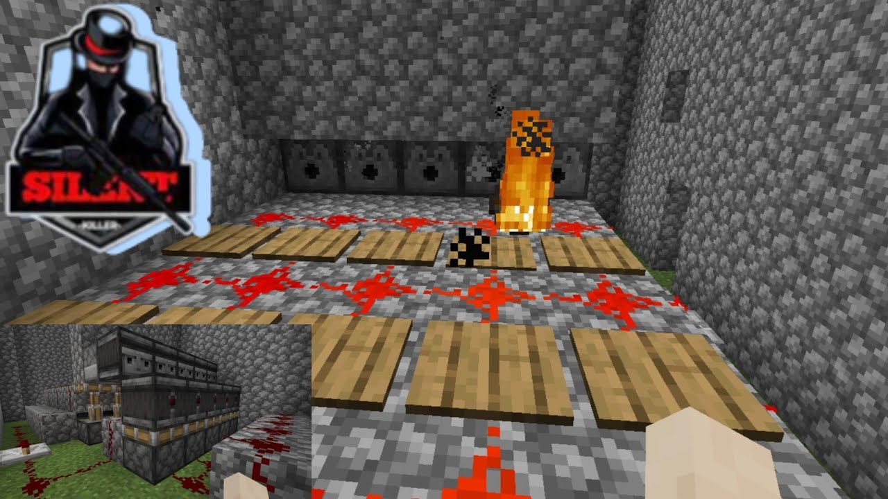 How to make a defence wall before your mention || Minecraft redstone ...