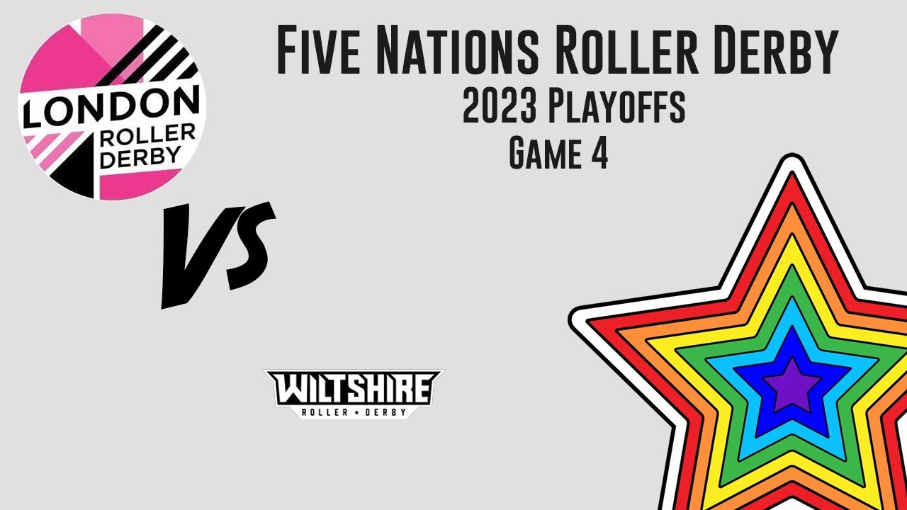 London Batter C vs Wiltshire Roller Derby - Playoffs 2023, Game 4 - Five Nations Roller Derby ...