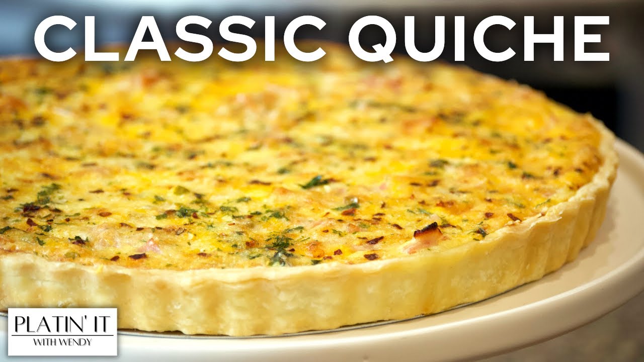 The Easiest Classic Quiche Recipe | Comfort Food Favourites - YouTube