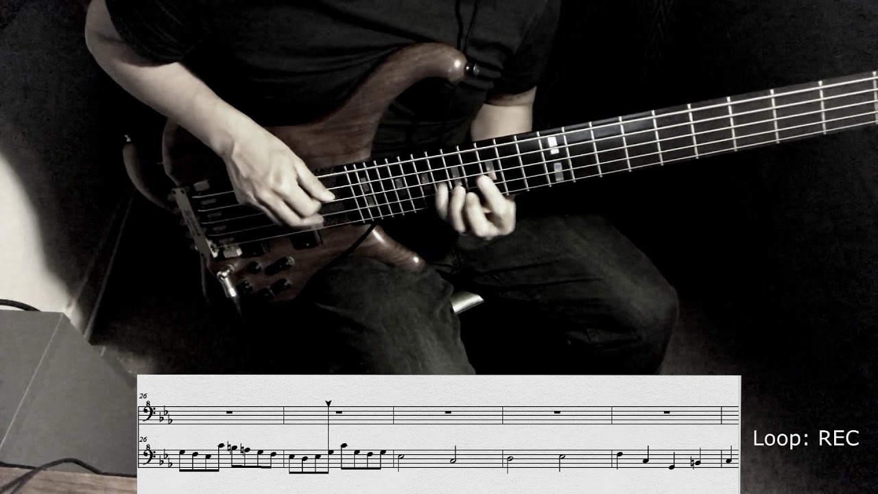 Crab Canon J. S. Bach - Bass and Ditto Loop Pedal - YouTube