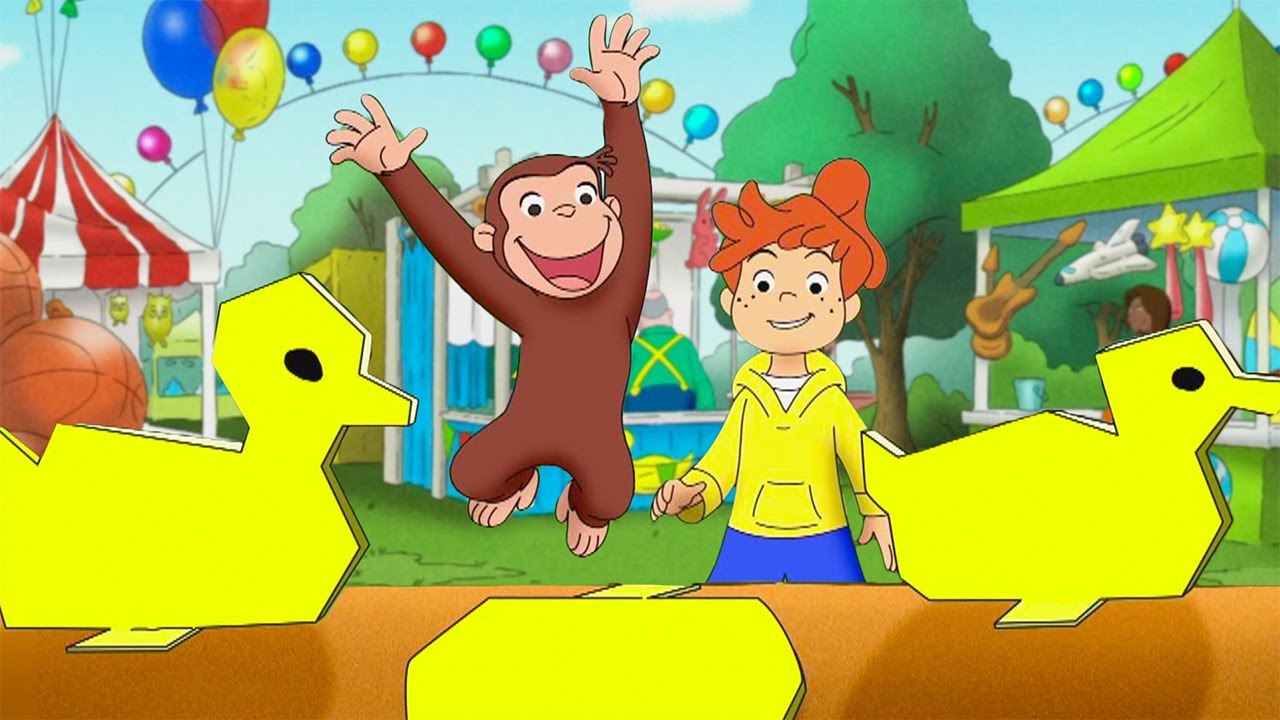 Can You Beat The Carnival Game? 🎡🐵 | Curious George Compilation ...