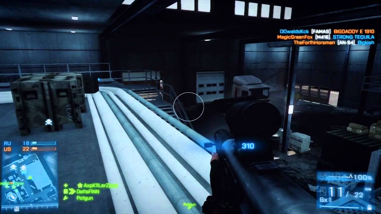 USAS-12 with Frag Ammo in Battlefield 3 is just plain fun - YouTube