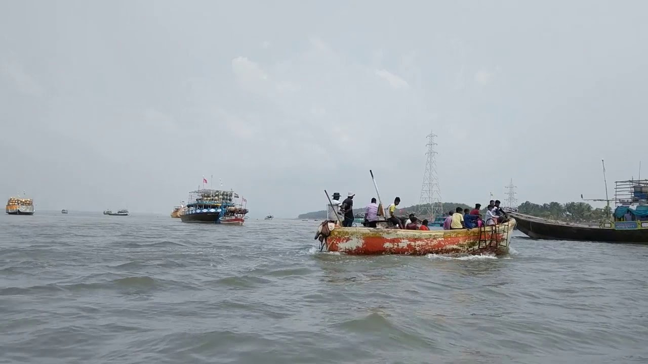 Arnala Ferry Boat from Arnala Beach to Arnala Fort - YouTube