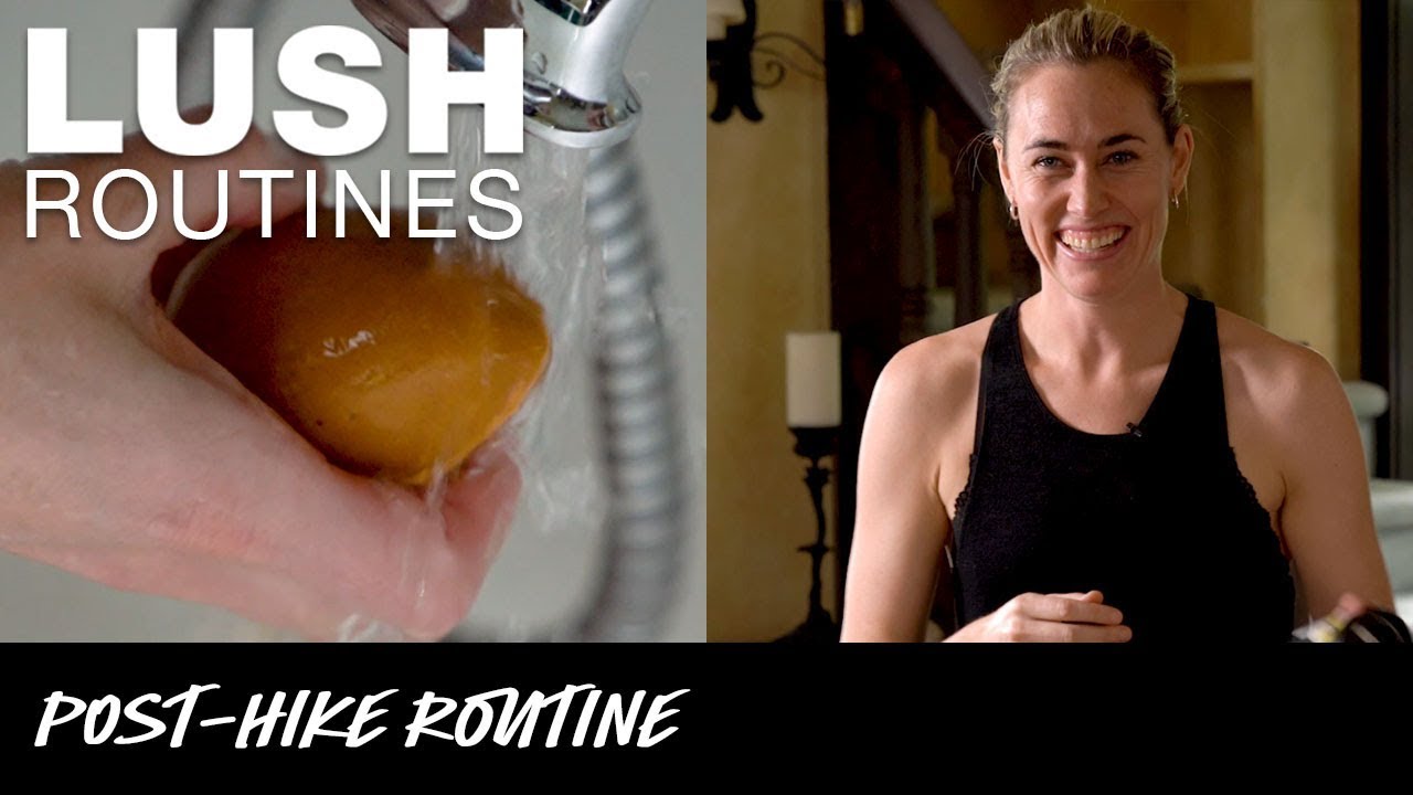 Lush Routines: Post-hike Footcare - YouTube