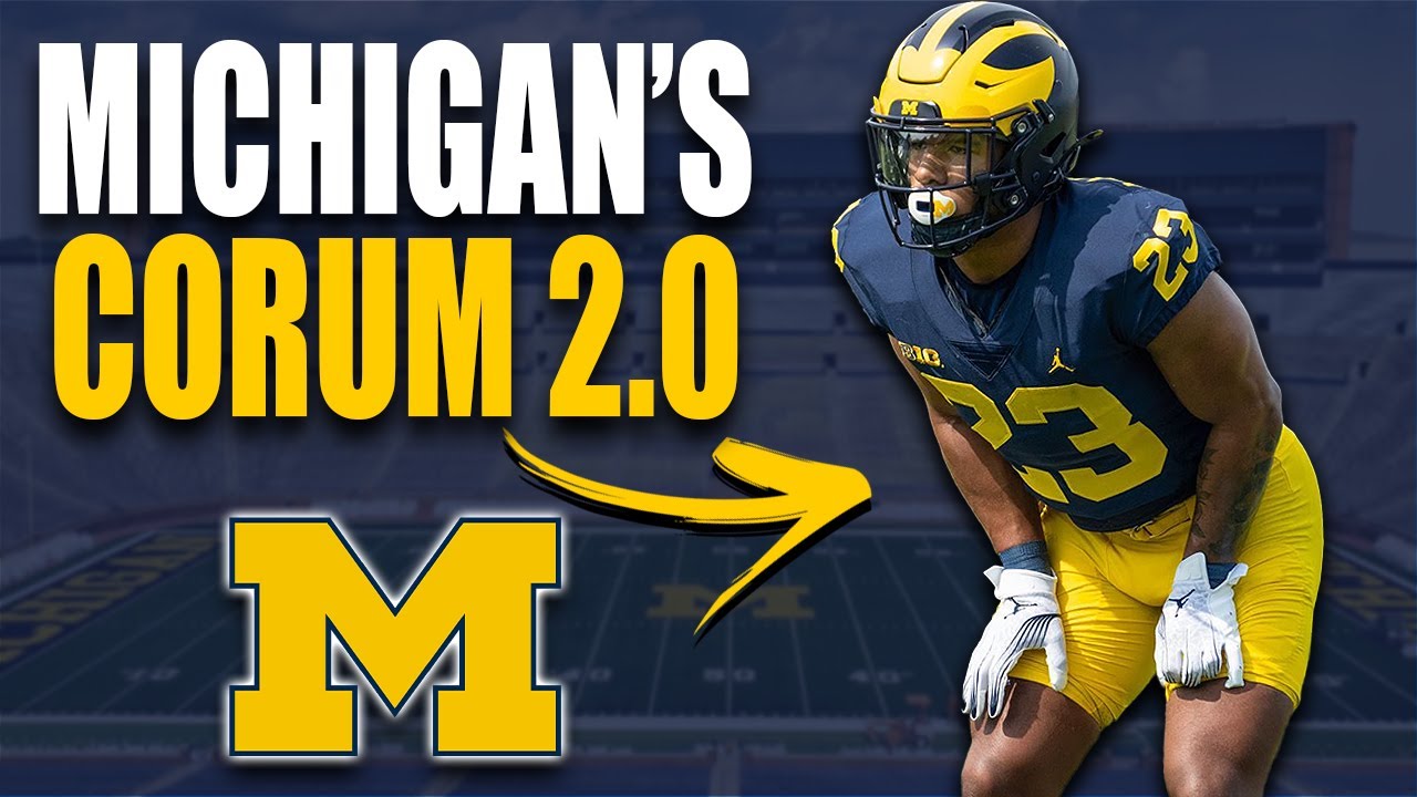 This Michigan Running Back is The NEXT Blake Corum!! Here's Why ...
