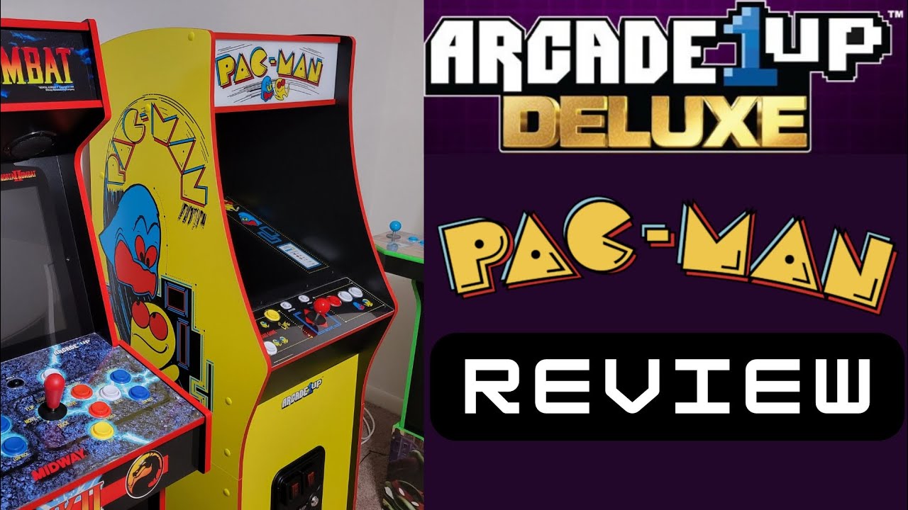 Arcade1up Pac-man Deluxe Review! - YouTube
