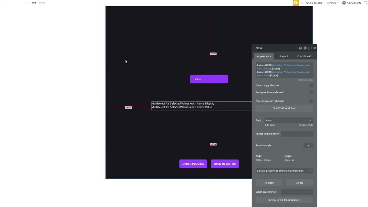 Modal Multiselect - Bubble.io Plugin Showcase - YouTube