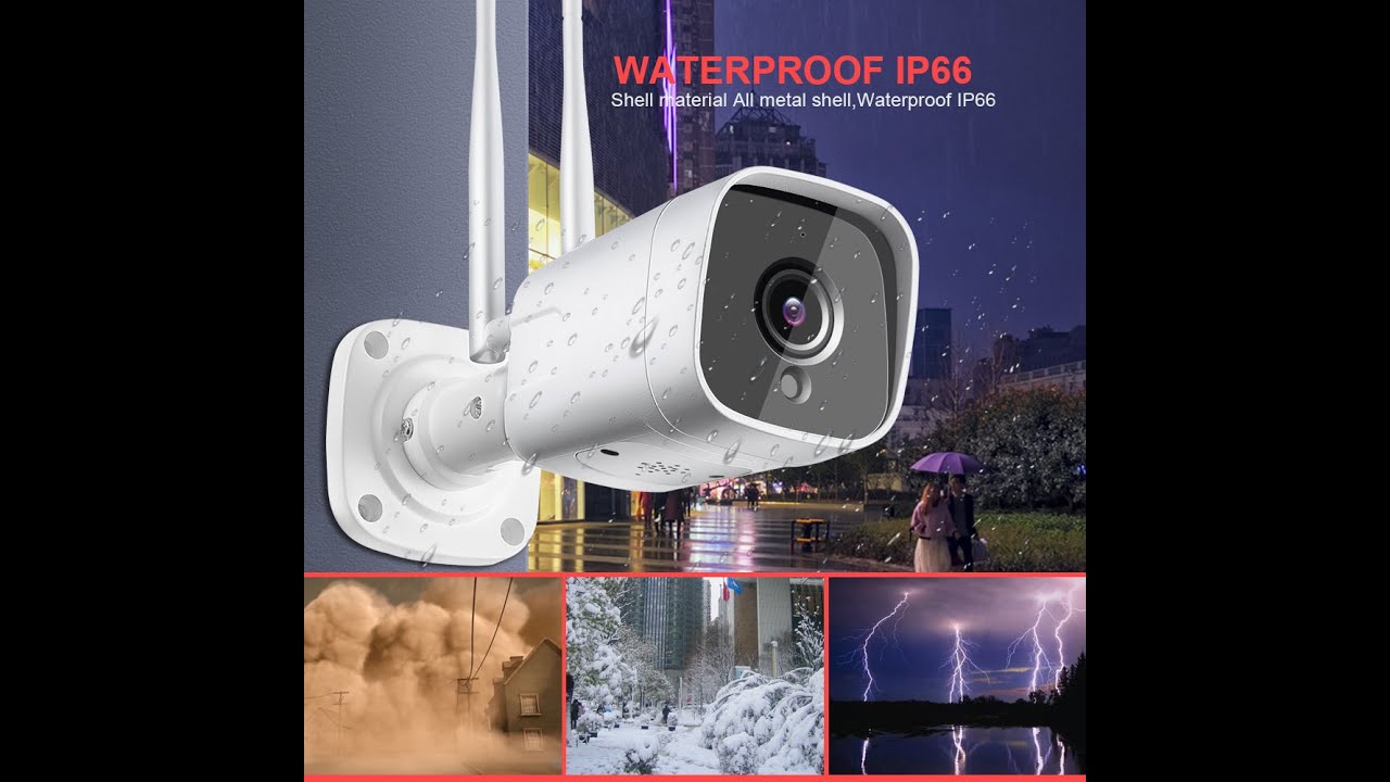 CAMWON 4G GSM Outdoor IP66 Bullet Camera | Camhi Pro APP show WIP ...