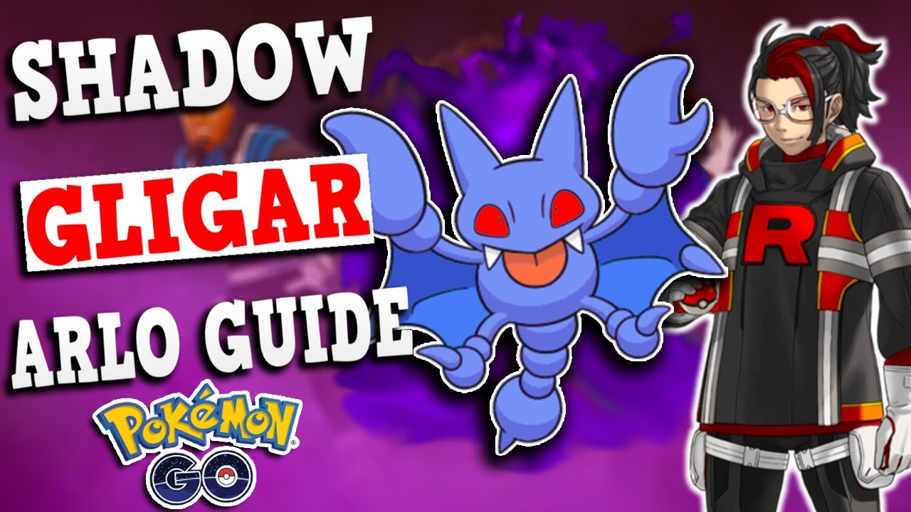 How To Defeat Arlo's Shadow Gligar From Team Rocket!! [ROCKET LEADER ...