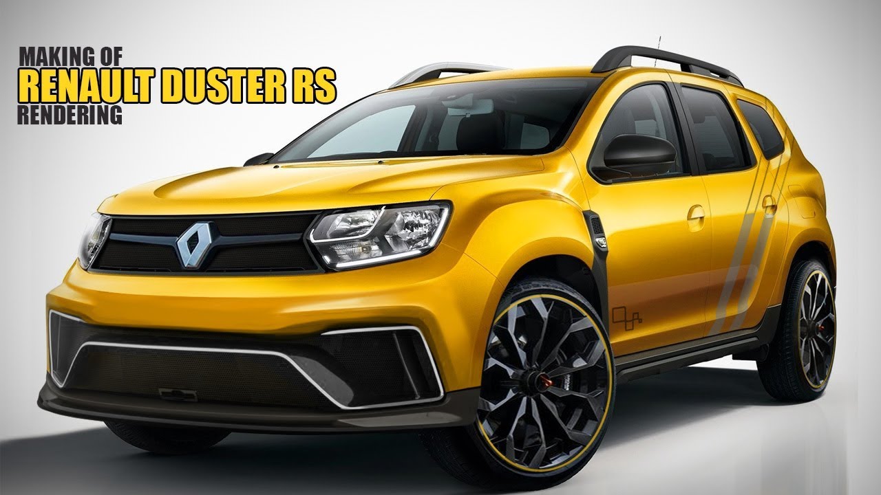 Making of the 2018 Renault Duster RS Rendering - SRK Designs - YouTube