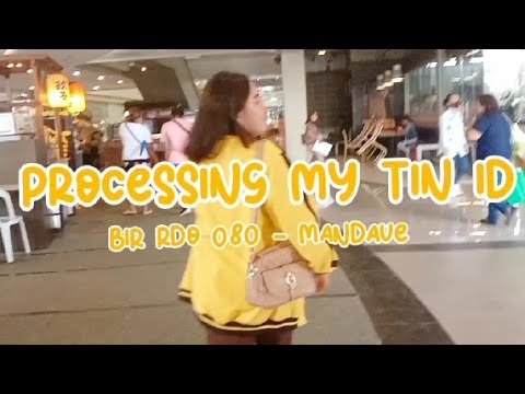 Processing My Tin ID | BIR RDO 080 Mandaue City Cebu | VNA - YouTube