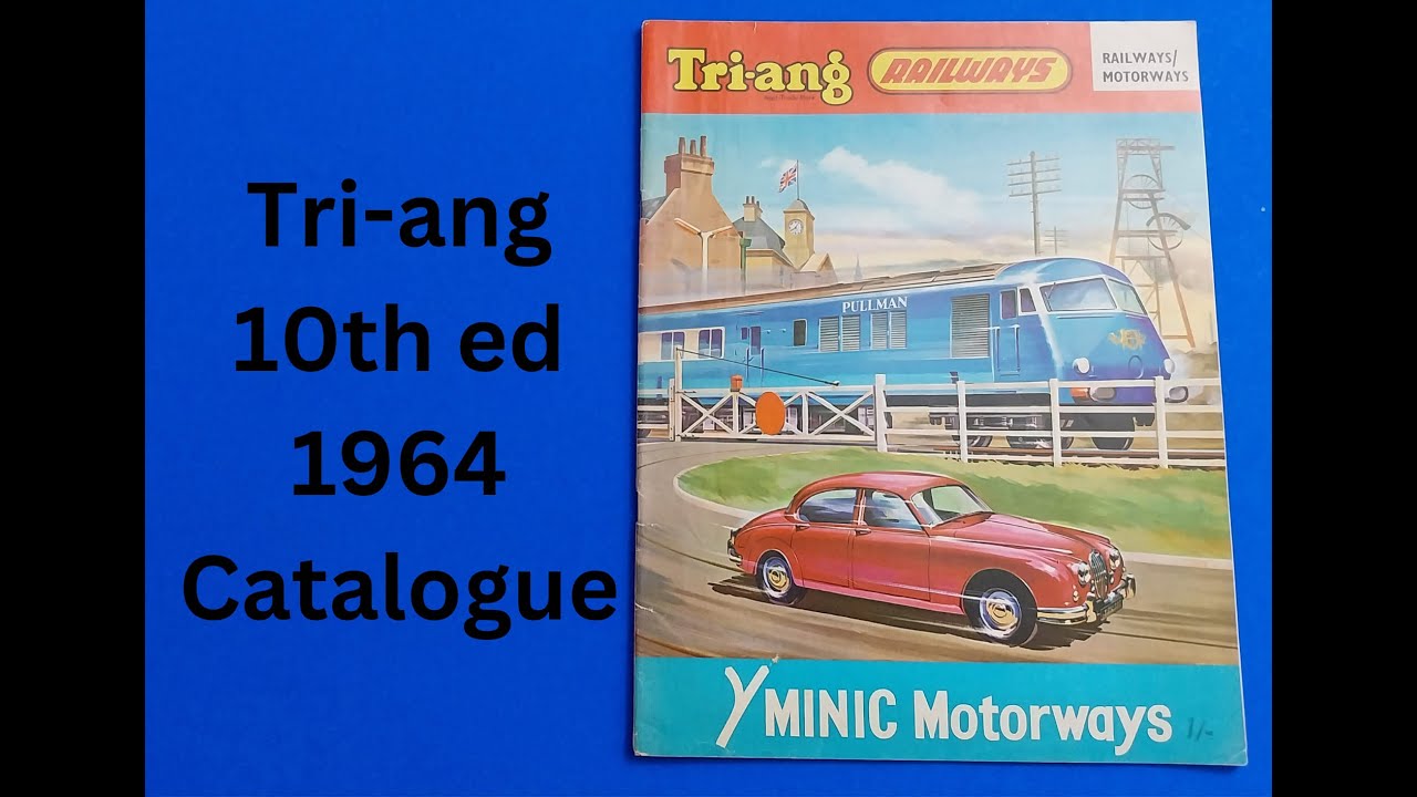 Triang 1964 10th Ed model railway catalogue full look through from ...