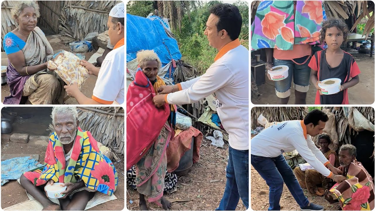 Poor People Food Donation Video | Helping Poor People | Helping Video ...