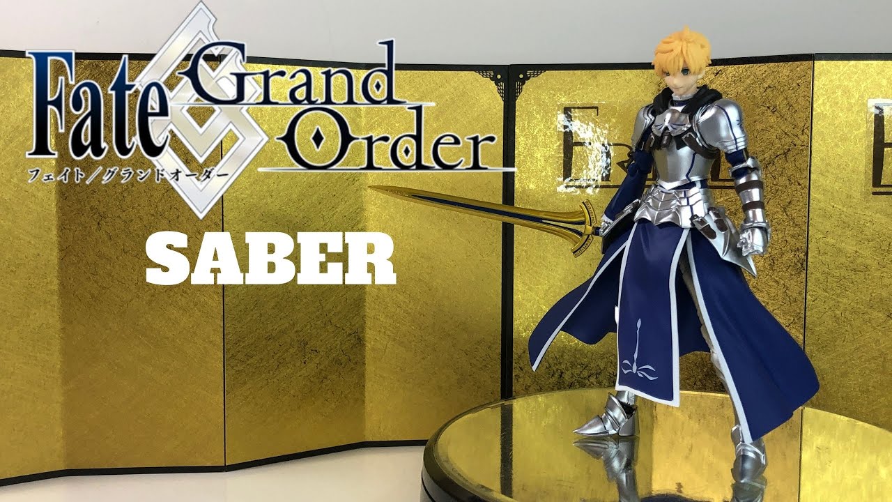 Figma Fate Grand Order Saber Arthur Pendragon Review (BEAUTIFUL FIGURE ...