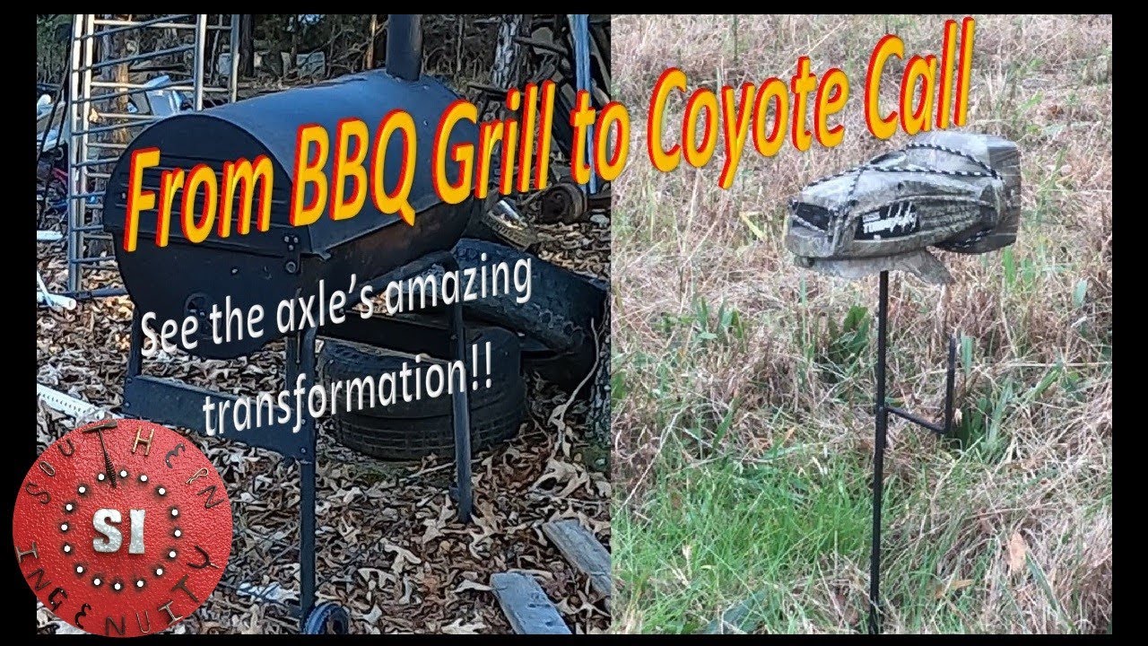 Coyote Hunting Gear: DIY Homemade Coyote Call Stand - YouTube