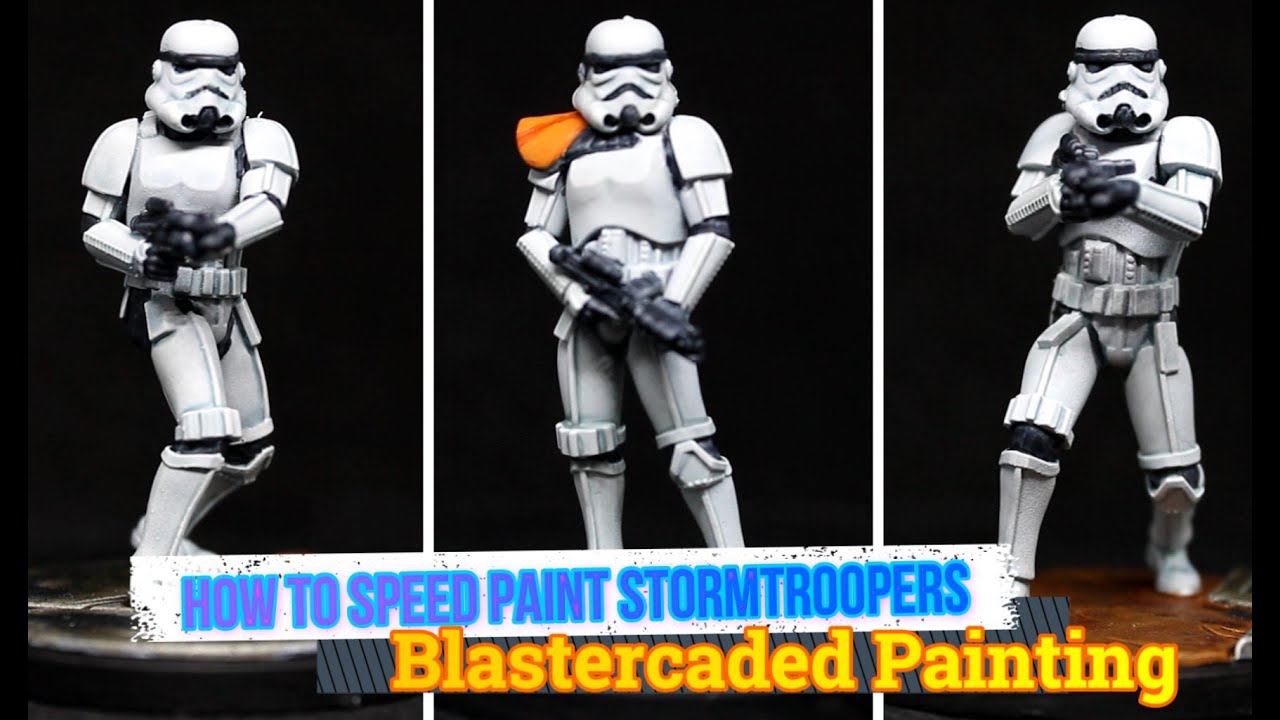 How To Paint Star Wars Shatterpoint: Stormtroopers - YouTube