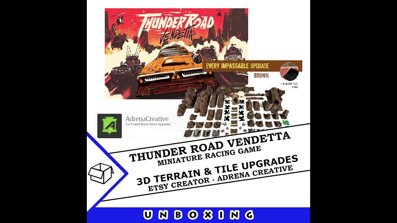 Thunder Road Vendetta: 3D Terrain and Upgrades - YouTube