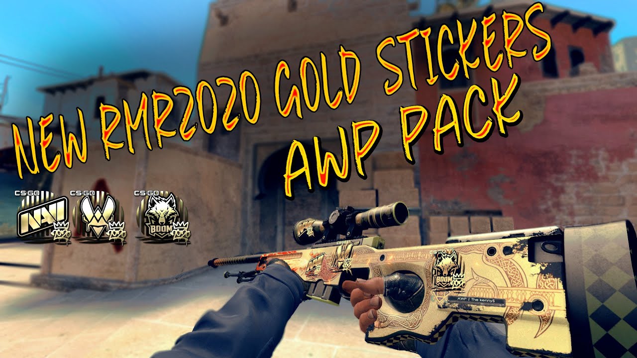 NEW RMR 2020 gold stickers AWP PACK and m9 ruby v91++ - YouTube