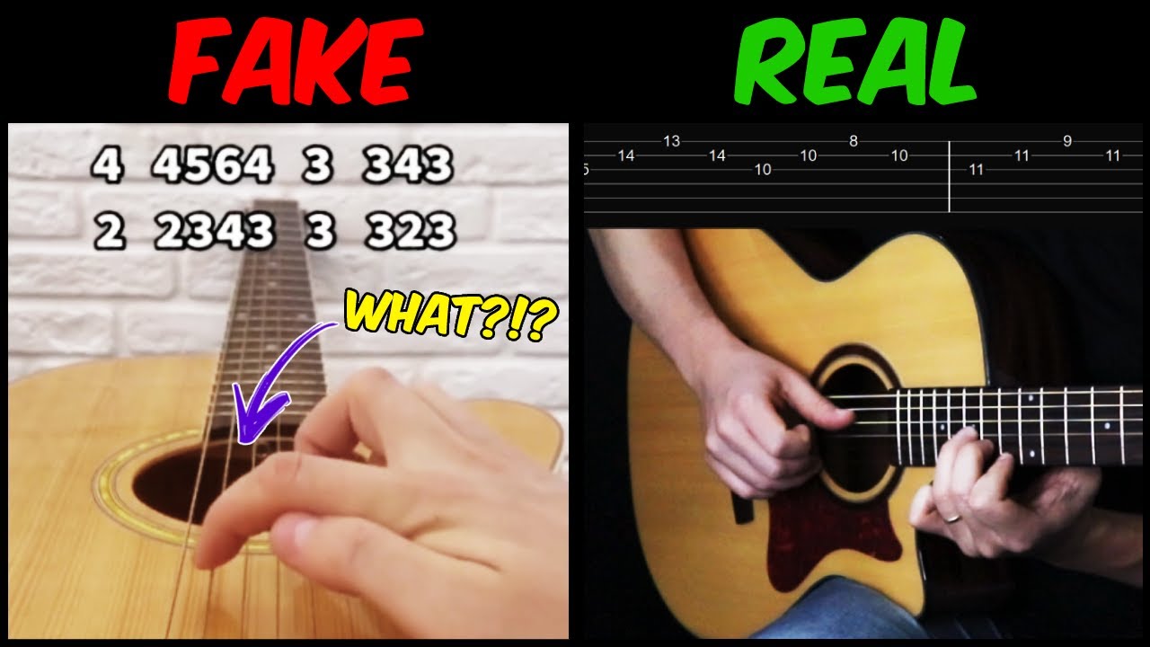 I fixed 4 TikTok fake guitar tutorials! - YouTube