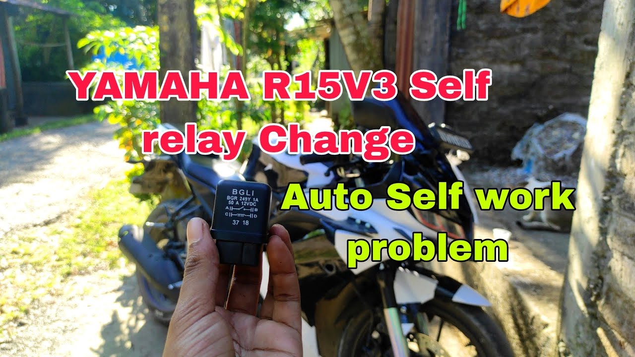 R15 V3 self relay Change ,R15V3 automatic Self work problem #R15v3self ...