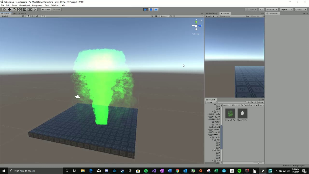 Toxic geyser with animation. - YouTube