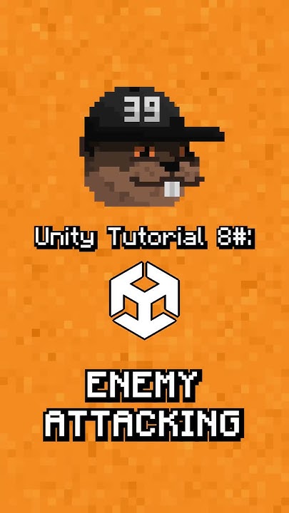 How to make an enemy that attacks you in unity! 🏃‍♂️ #indiegame #gamedev #tutorial #unity - YouTube