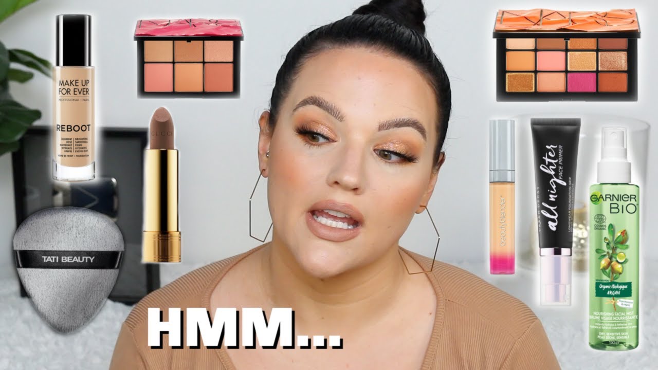 FULL FACE NEW MAKEUP TESTED... HMM - YouTube