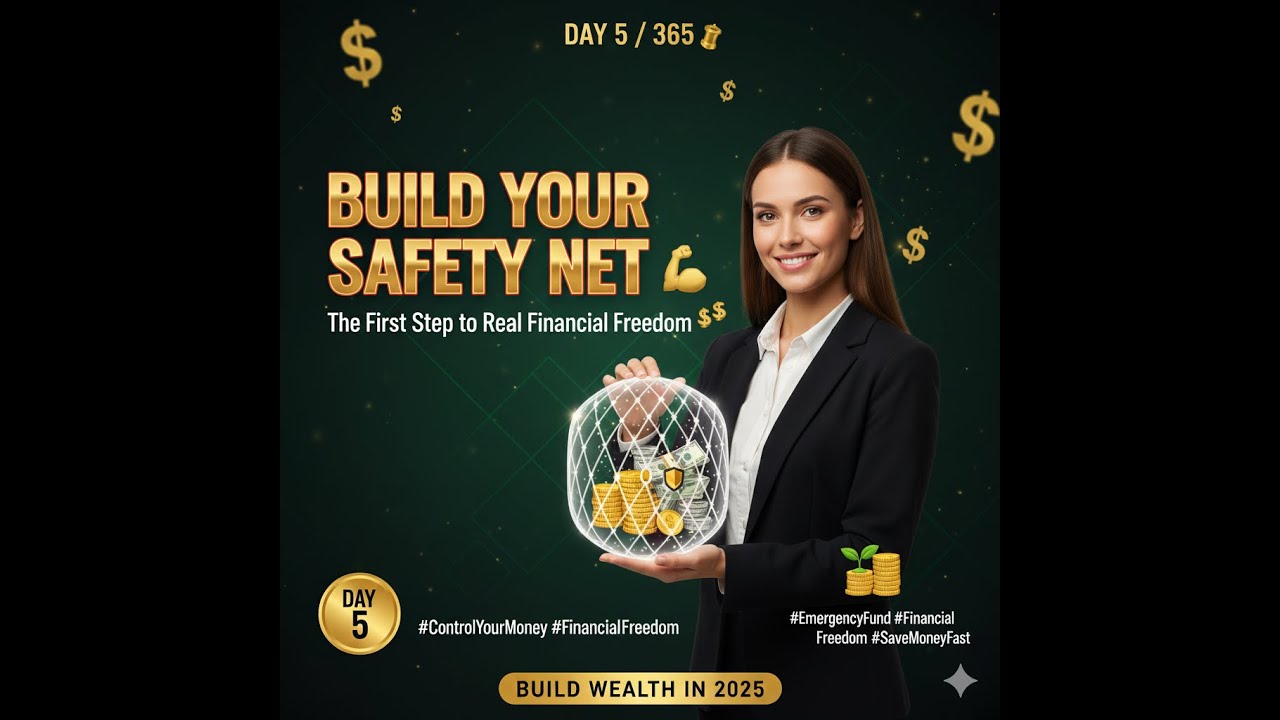 Build Your Safety Net | The First Step to Real Financial Freedom 💪💰 Day ...