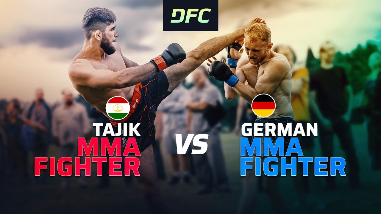 German MMA-Fighter vs. Tajik MMA-Fighter | Brutal Fight 🤯 | DFC - YouTube