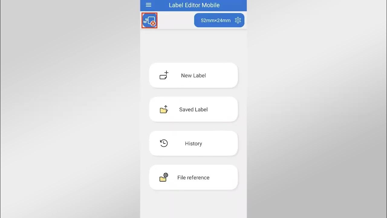 How to set up Bluetooth Connection using Epson Label Editor Mobile - YouTube