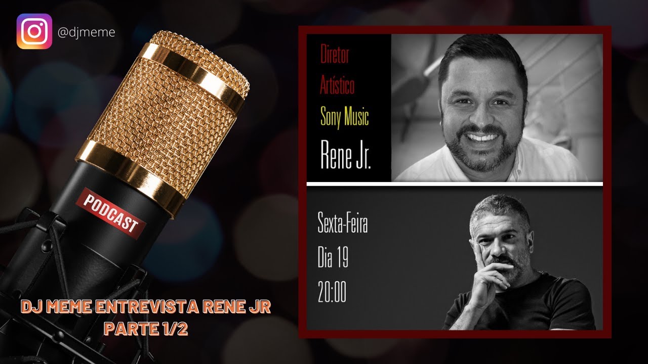 EU E MEME, MEME E EU 😊 (MARCELLO MANSUR BATE UM PAPO COM RENE LAVRADAS JR) - PARTE 1/2 - YouTube