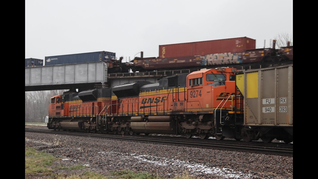 BNSF Railroad Hotspot Vol 1. Cameron IL - YouTube