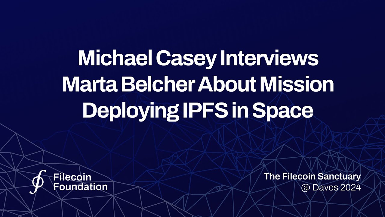 Michael Casey Interviews Marta Belcher about Misson Deploying IPFS in ...