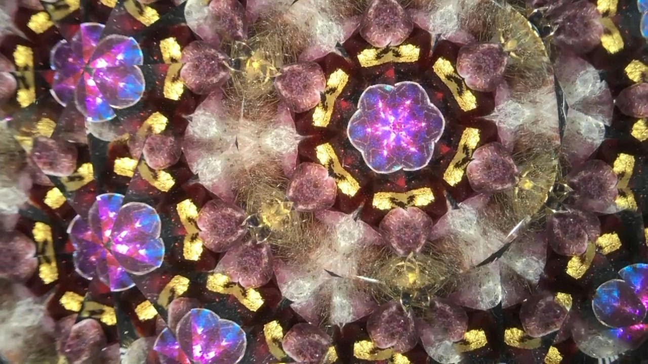 kaleidoscope jewelry-Ruby ver.27 (Christmas wreath) - YouTube