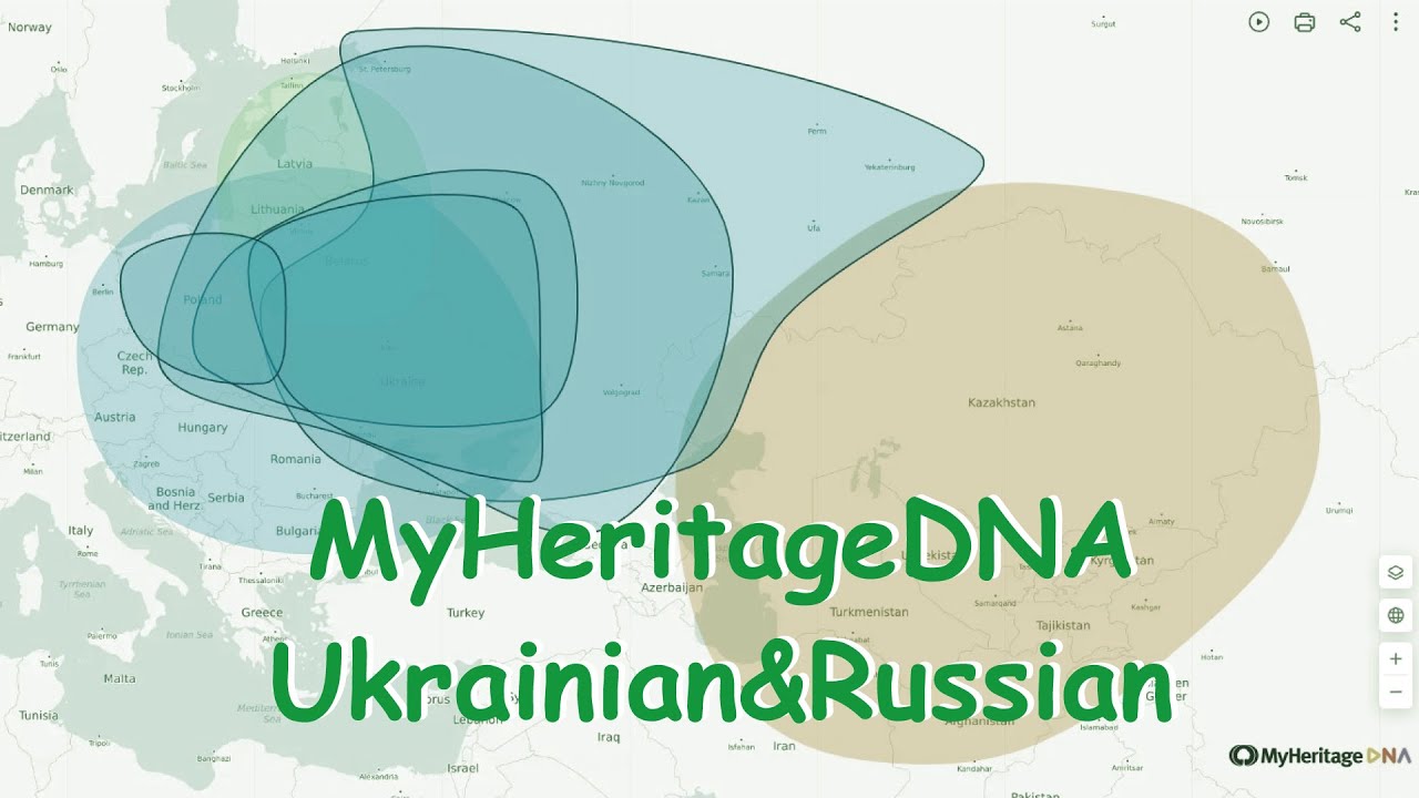 🧬MyHeritage DNA results🧬 Ukrainian & Russian - YouTube