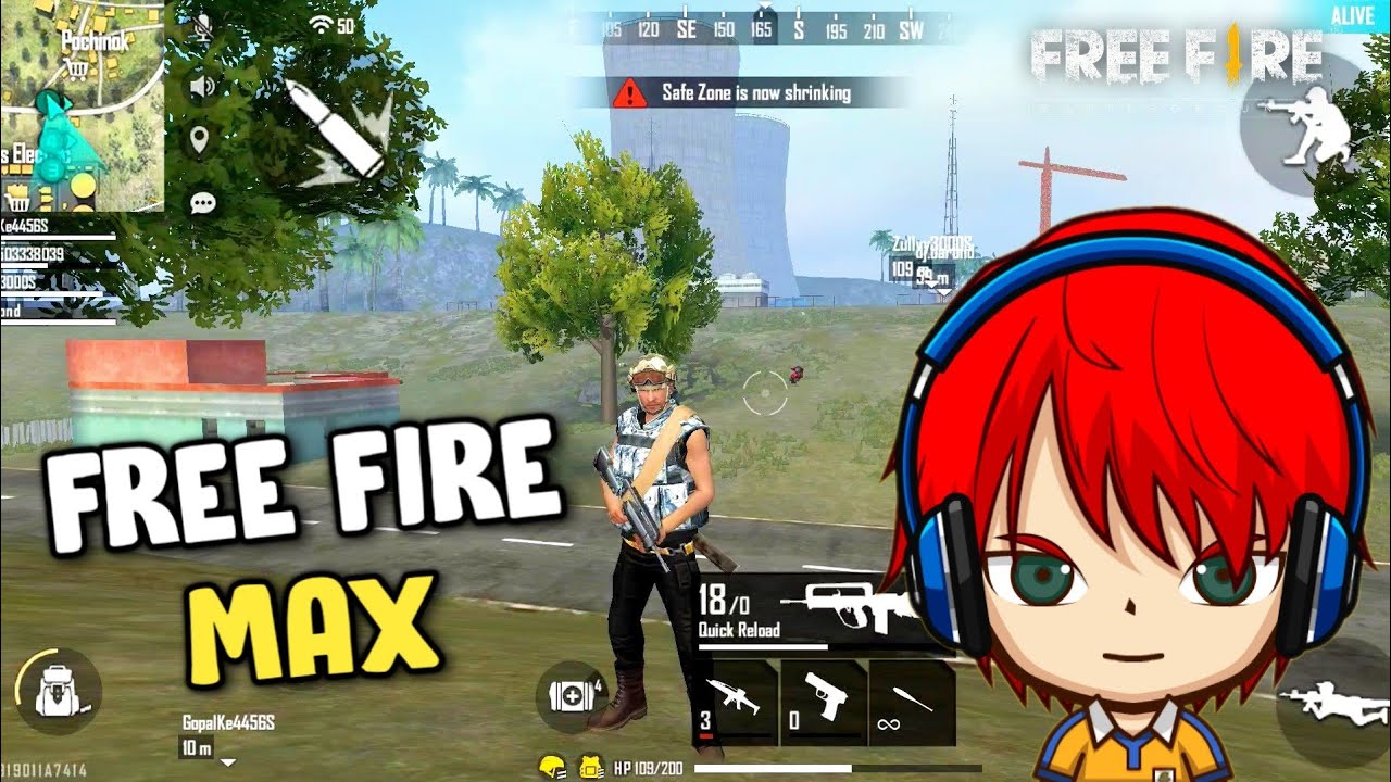Playing Free Fire Max For The First Time! - YouTube