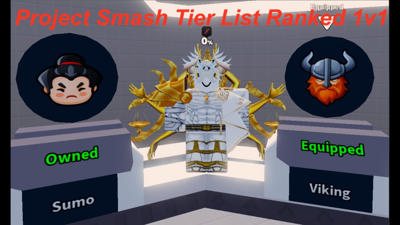 Project Smash Tier List (New Characters) - YouTube