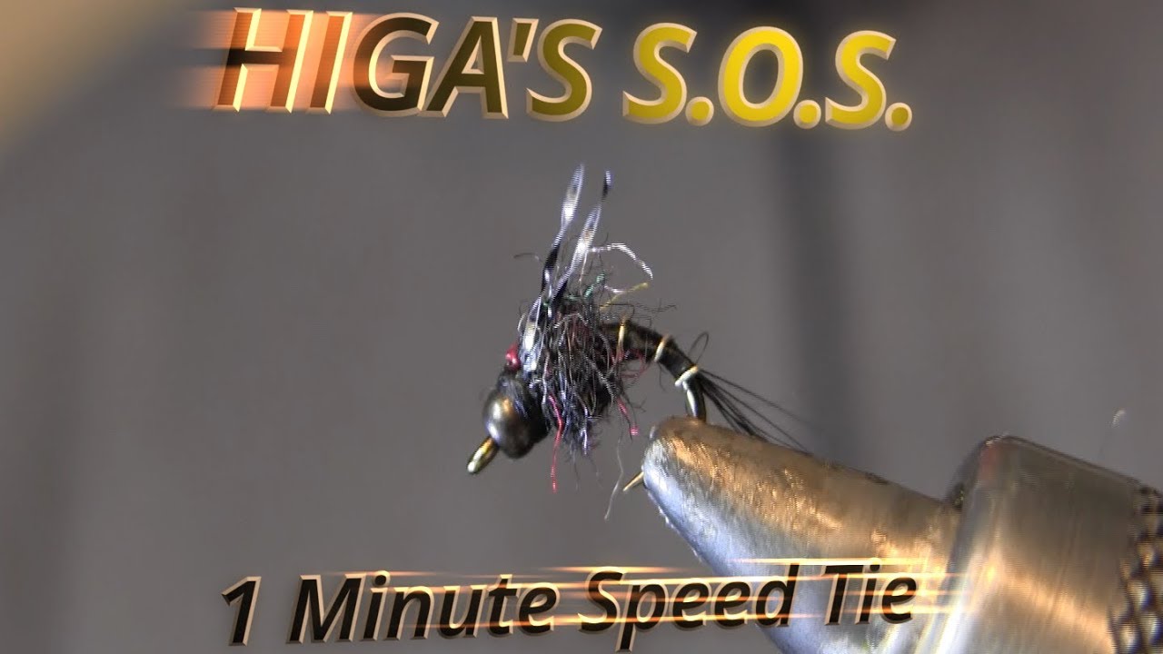 Higa's SOS variation 1 Minute Quick Fly Tie - YouTube