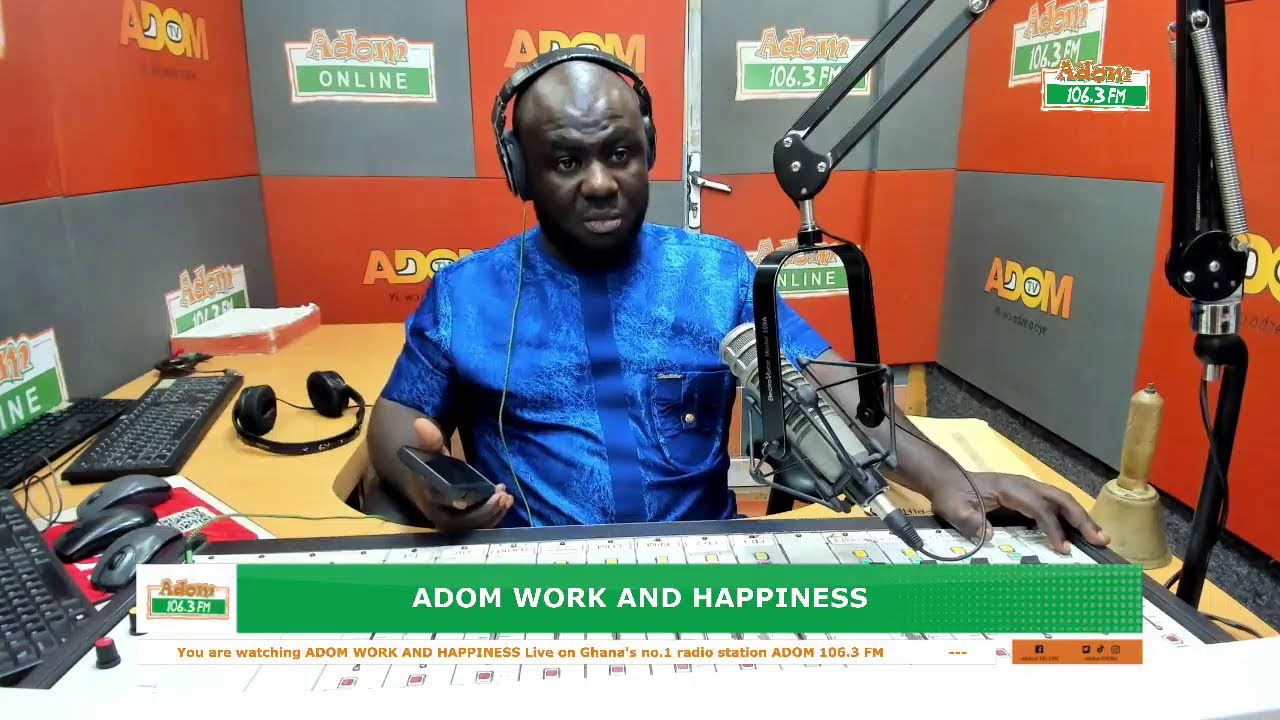 Adom Work and Happiness, Tuesday's edition on Adom 106.3 FM with OPD (29-04-25) - YouTube