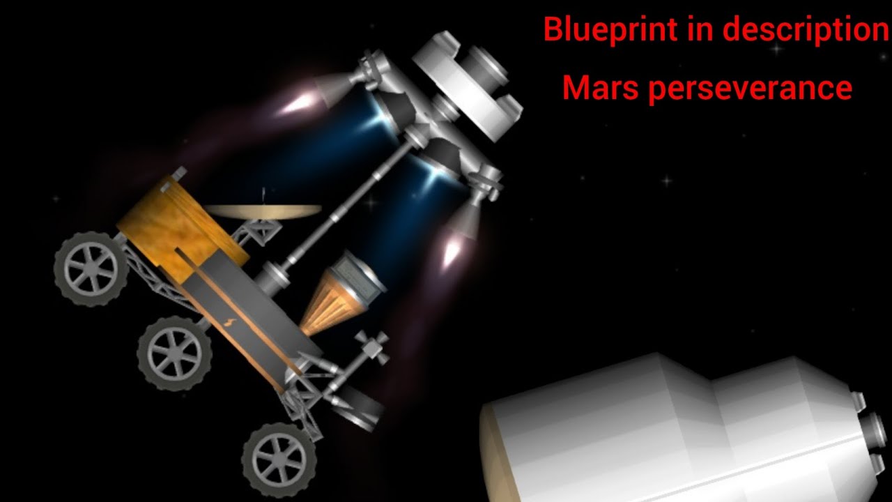 Space Flight Simulator - Mars Perseverance Recreation landing - YouTube